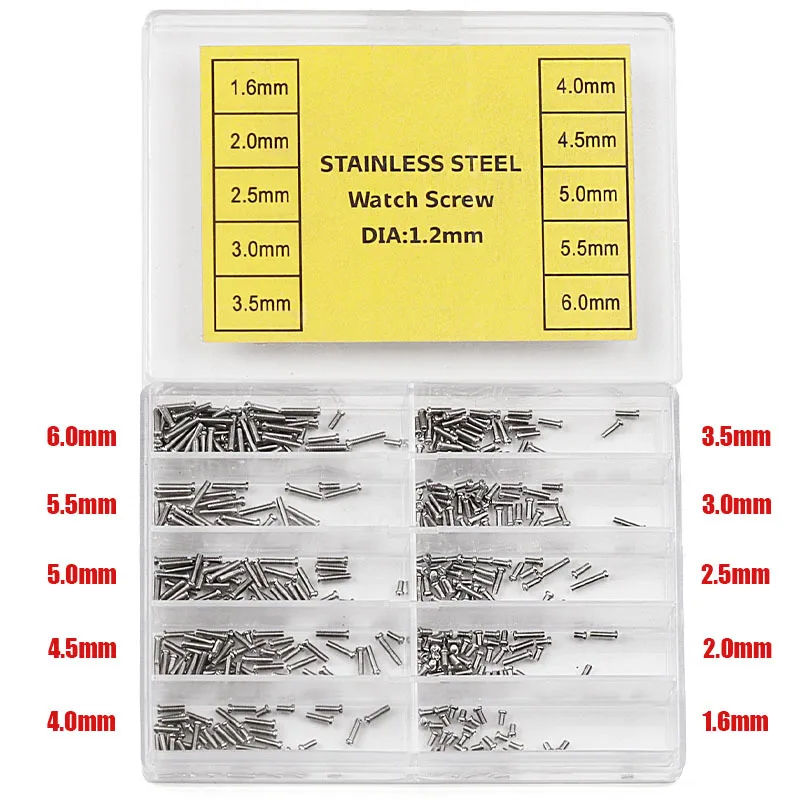 Repair-Tool-Watch-Back-Cover-Screws-Nuts-Stainless-Steel-1-2mm-Cross ...