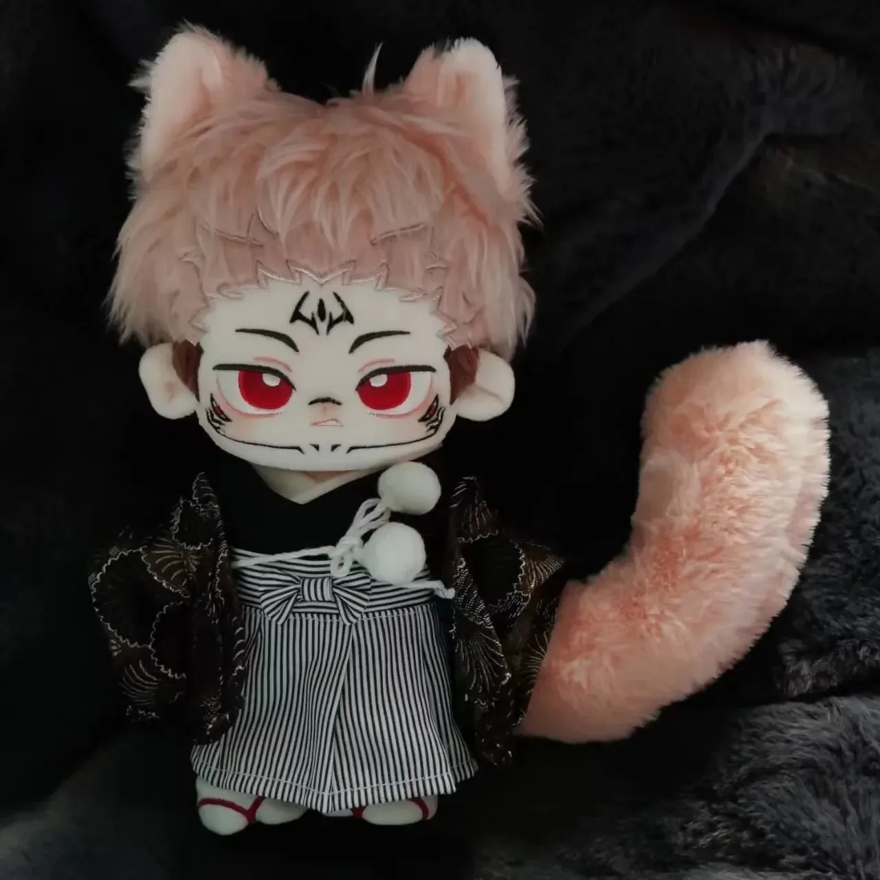 Anime-attribute-Ryomen-Sukuna-Monster-Ear-Tail-Soft-Plush-Doll-Body ...