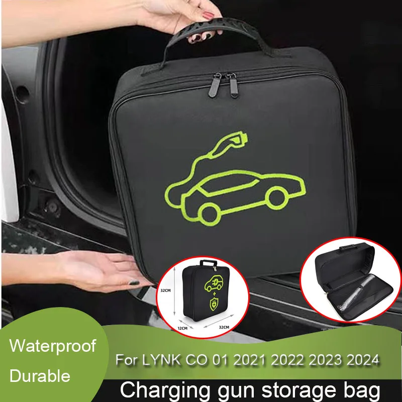 EV-Car-Portable-Charging-Cable-Storage-Carry-Bag-Waterproof-Retardant ...