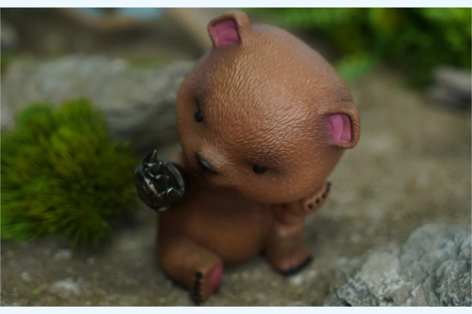 Animal Protection axie Studio Baby Bear Model Scene for Kids, Toy ...