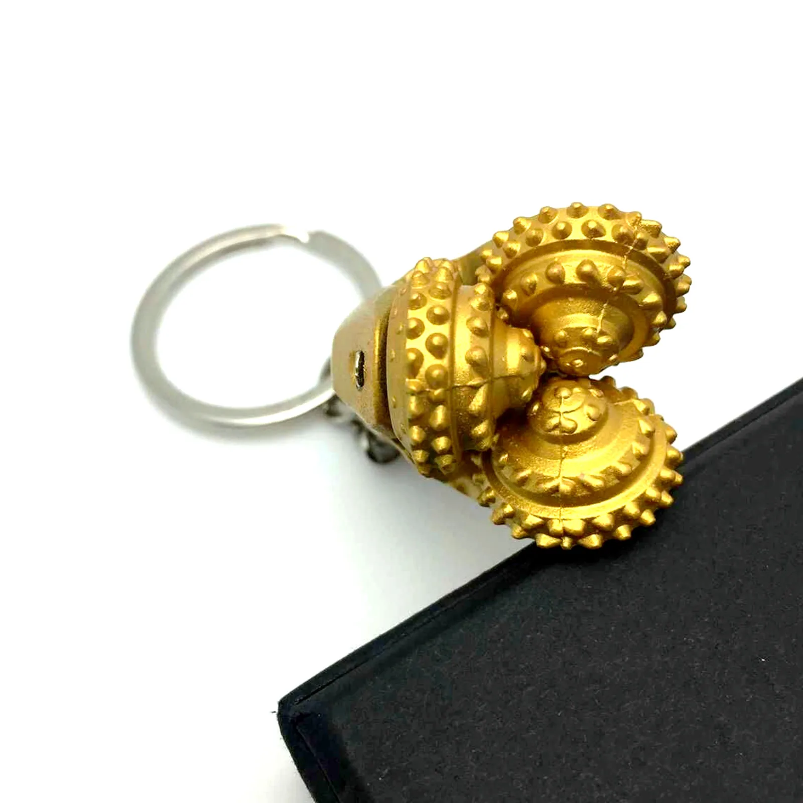 Oil-Well-Oilfield-Gift-Drill-Bit-Keychains-Pendant-Keyrings-Key-Holder ...