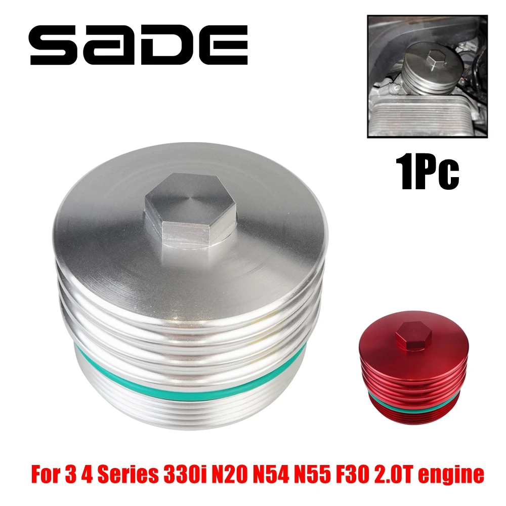Car-Oil-Filter-Cover-Cap-Shell-Forged-Aluminum-Alloy-Filter-Housing-Fit ...