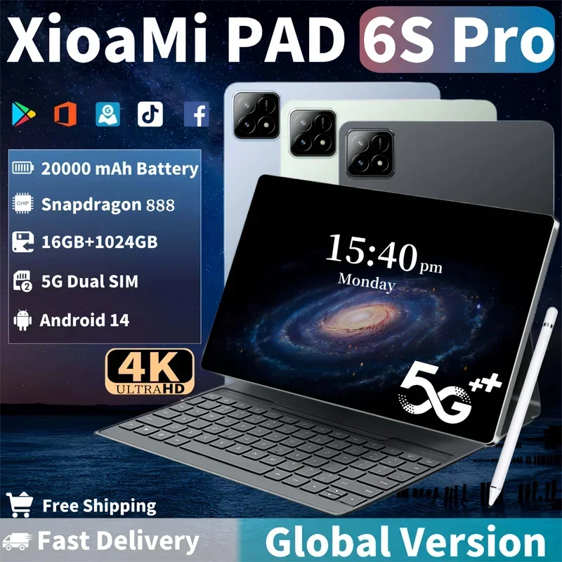 Tablet-PC-Global-6S-Pro-Original-Android-14-Snapdragon-888-11-Polegada ...