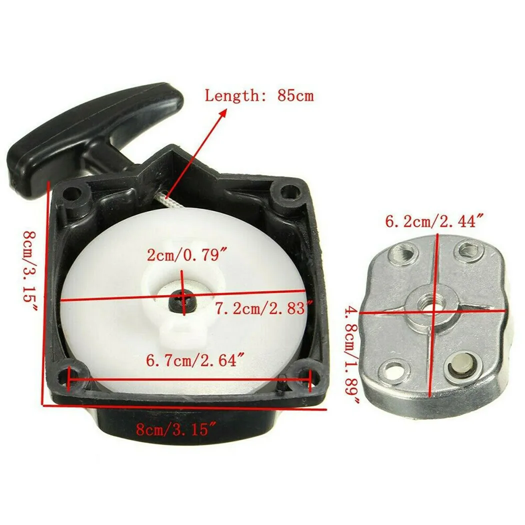 Recoil Starter Pull Start Starter Pawl Universal For Strimmer Hedge Trimmer Brush Cutter Garden ...