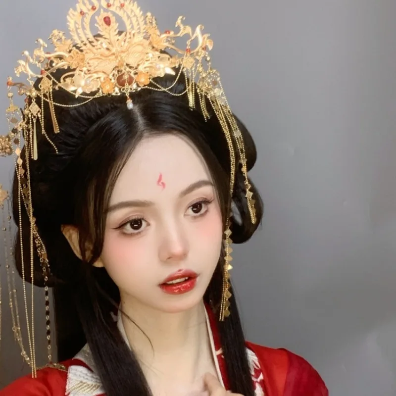 Chinese-Hanfu-Phoenix-Crown-Tassel-Headband-for-Hair-Women-HairBands ...