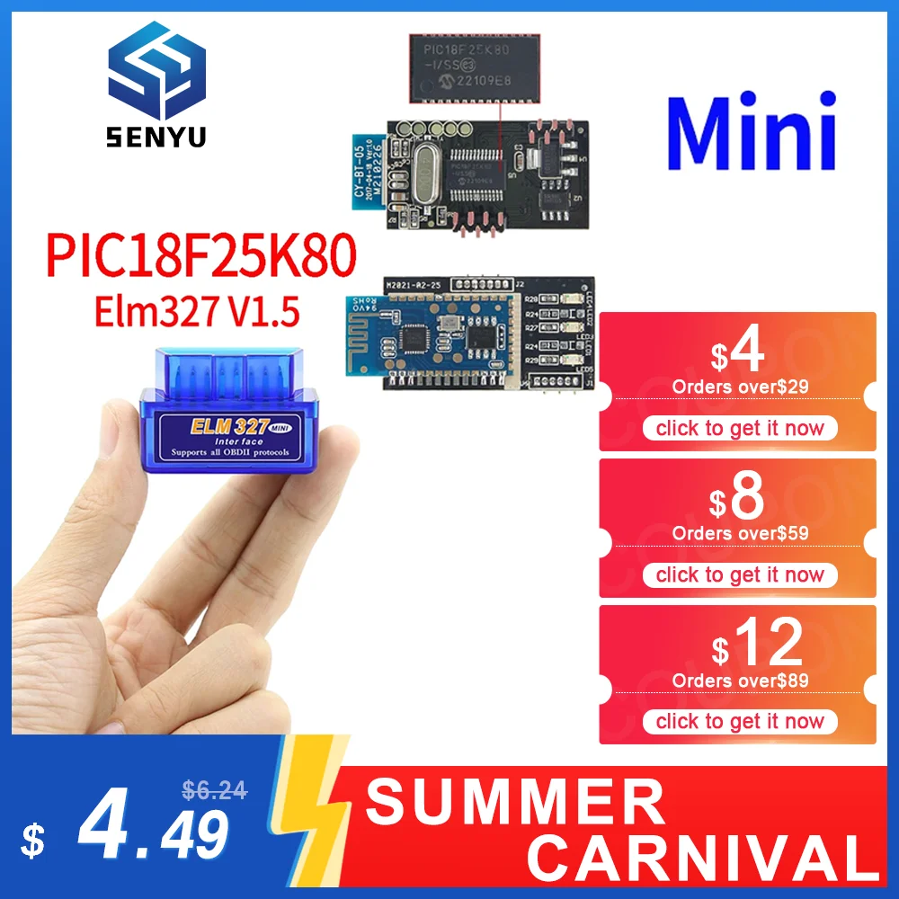 Double-PCB-Mini-ELM327-V-1-5-Car-Diagnostic-Scanner-OBD-OBD2-Bluetooth ...