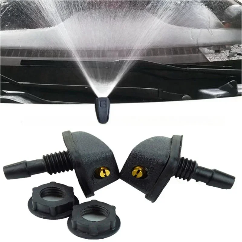 2Pcs-Car-Windshield-Wiper-Washer-Spray-Nozzle-Fit-For-Mitsubishi-Asx ...