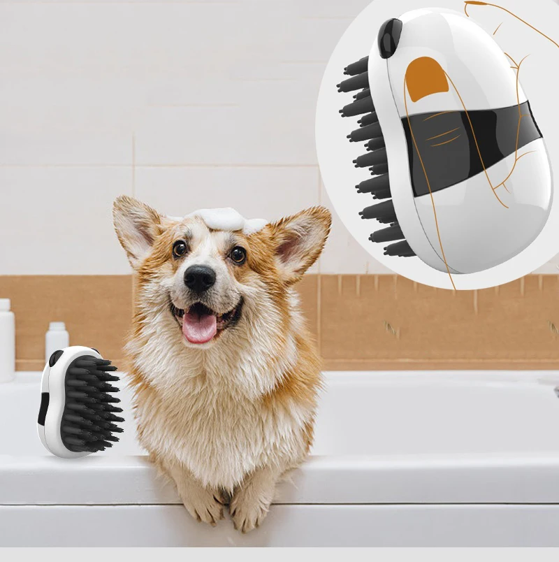 Pet-Bathing-Brush-Panda-Style-Dry-Wet-Dual-Use-Dog-Massage-Bathing-Cat ...