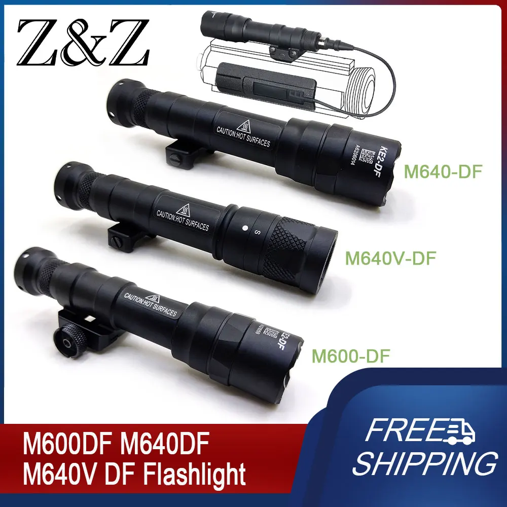 Tactical-M600DF-M640DF-M640VDF-Lumens-Strobe-Scout-LED-Hunting-Weapon ...