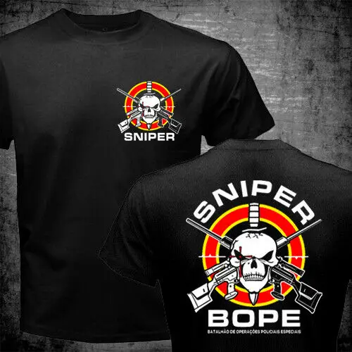 Brazil-Military-Unit-BOPE-Special-Forces-Sniper-Men-Tshirt-Casual-O ...