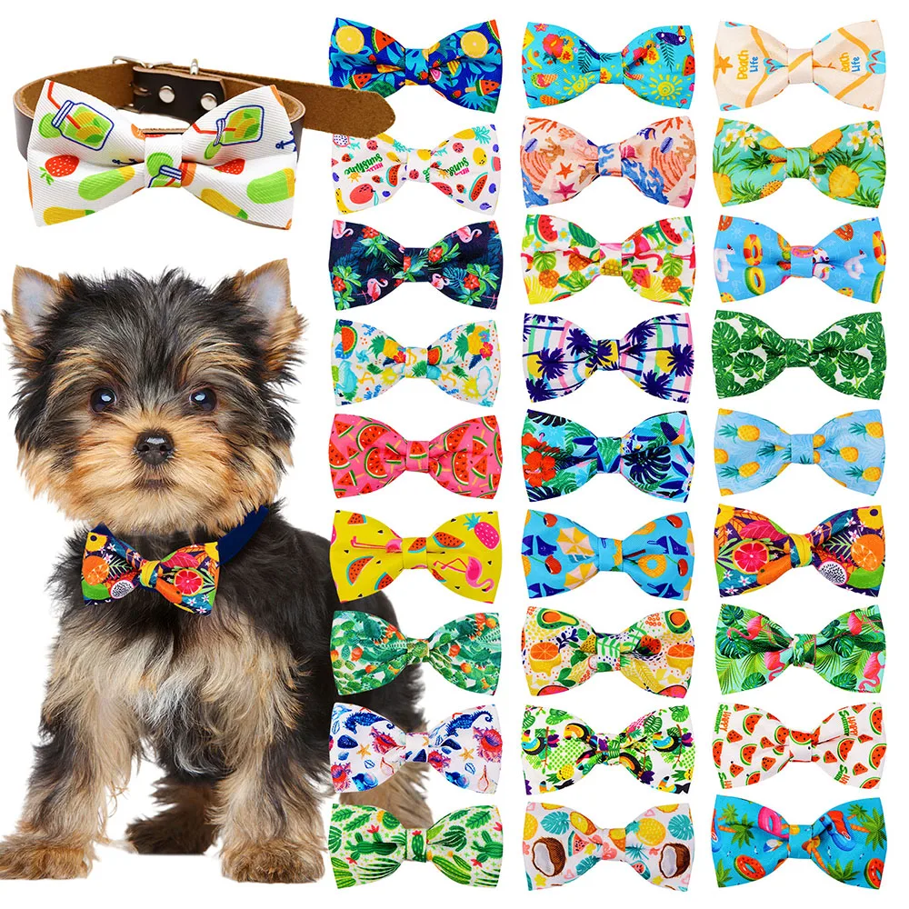 20PCS-Dog-Bow-Tie-Pet-Dog-Grooming-Accessories-Handmade-Bowties-For ...