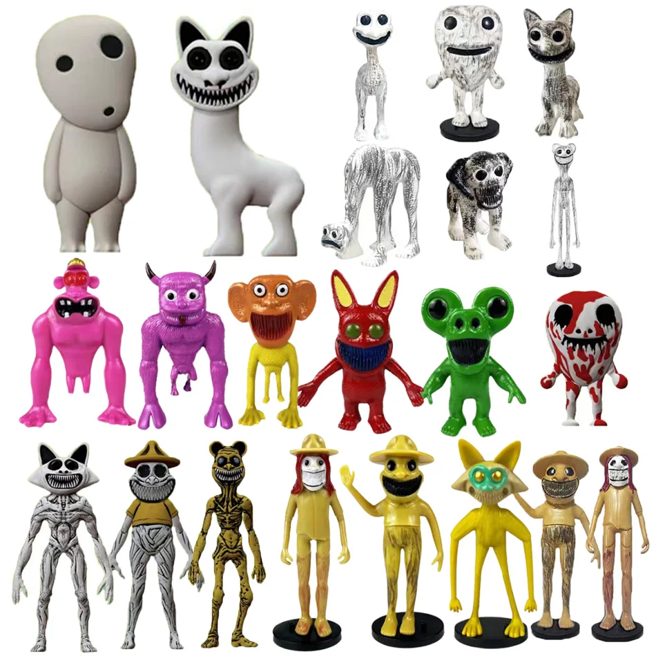 Hot-product-6-8pcs-Zoonomaly-Action-Figures-Zoonomaly-Horror-Game ...