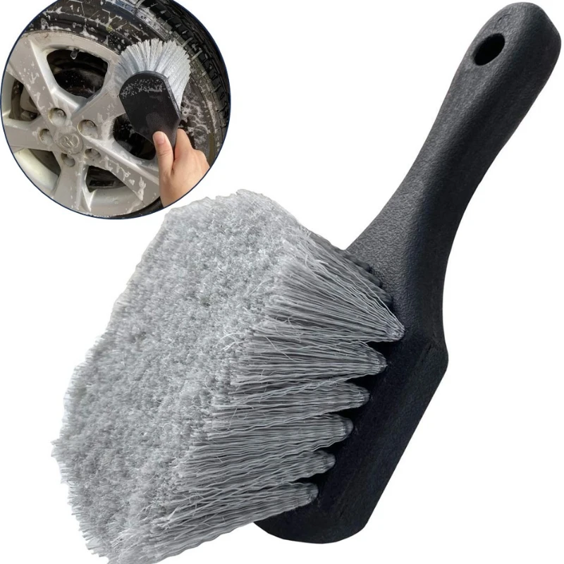 1Pcs Car Tire Wheel Rim Cleaning Brush Detailing Brushes Wash Towel Kit ...