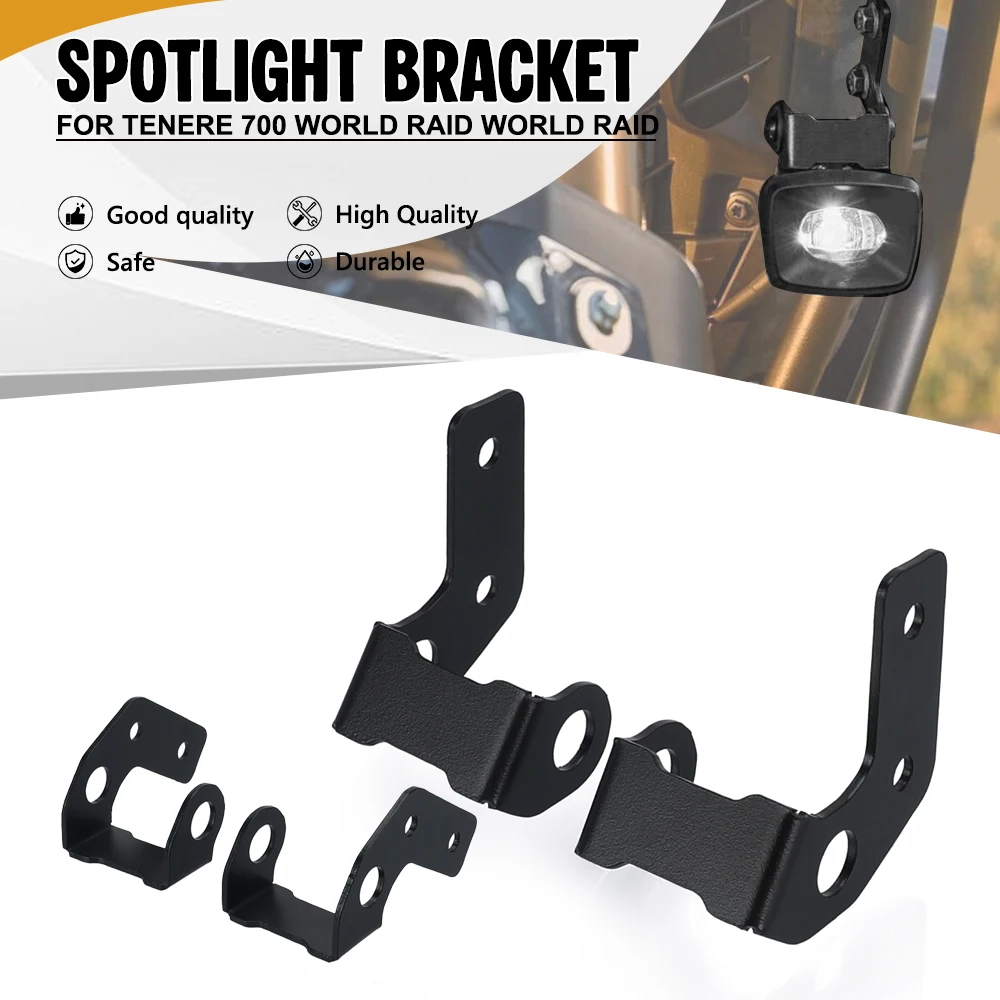 Motorcycle Auxiliary Light Headlight Mount Bracket Headlamp Holder For ...
