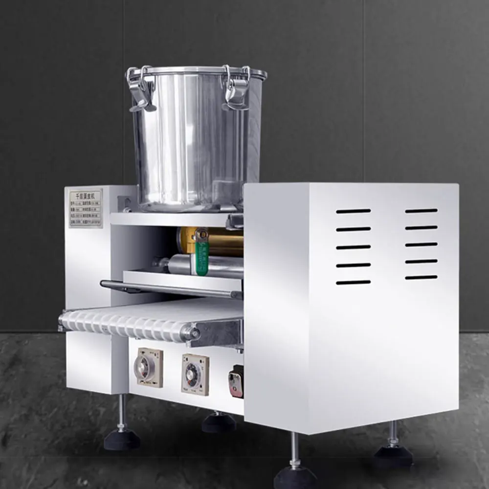 Commercial 6-inch Multifunctional Corn Tortilla Roller Pancake Machine ...