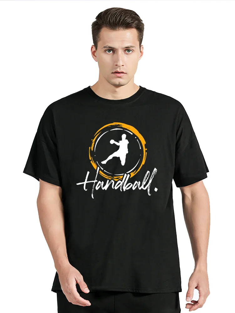 Novelty-Handball-Player-T-Shirts-Graphic-Cotton-Streetwear-Clothing ...