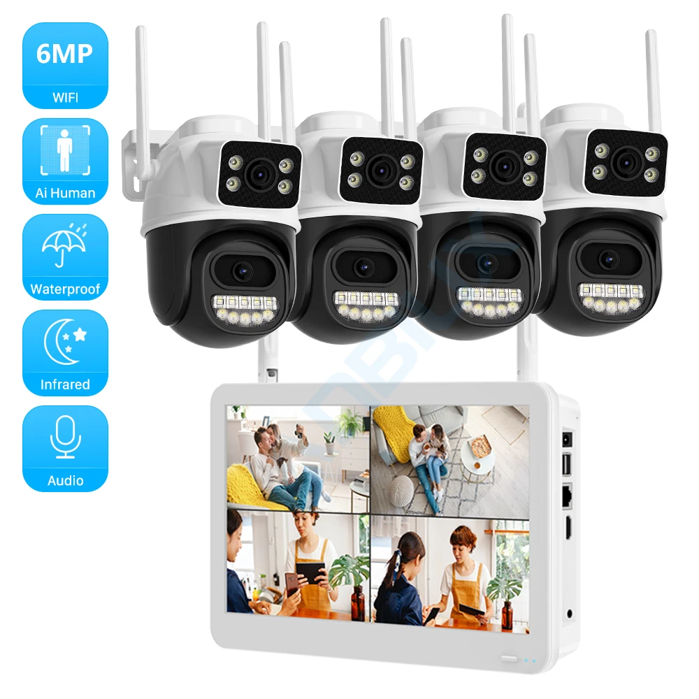 ANBIUX-Outdoor-HD-Wireless-Home-Security-Camera-System-Kit-CCTV-lente ...