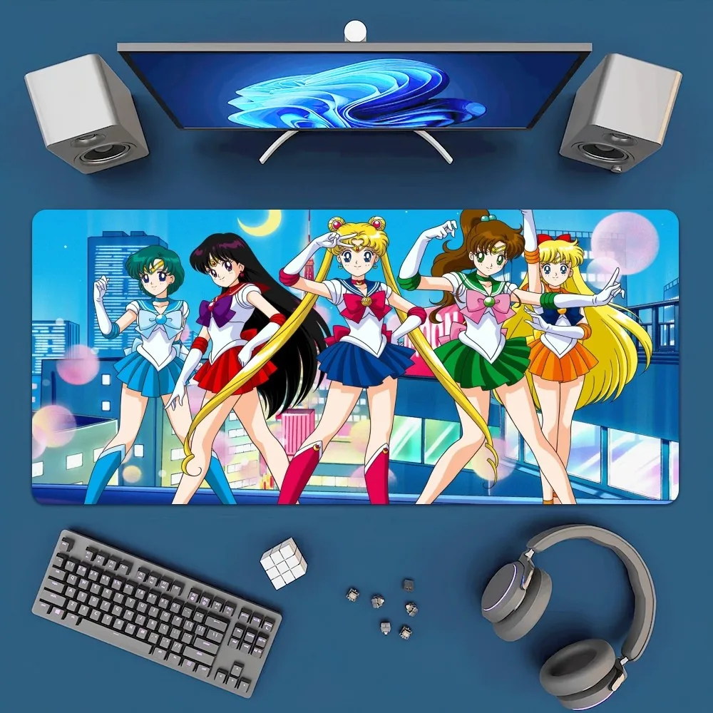 bilibili-Anime-S-Sailor-Girl-M-Moon-Mousepad-Office-Large-Mouse-Mat ...