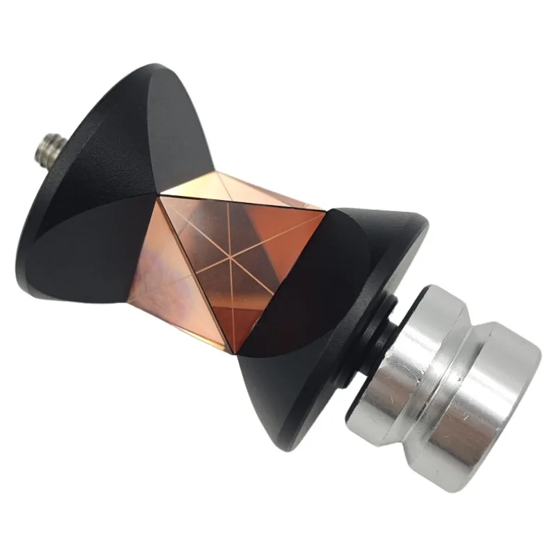 NEW-Mini-360-Degree-Prism-With-Adapter-5-8x11-Thread-For-Leica-Total ...