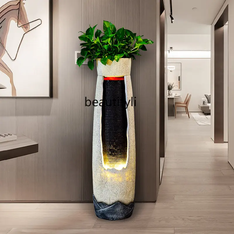 Floor-Water-Fountain-Decoration-Circulating-Water-Home-Ornament-Home ...