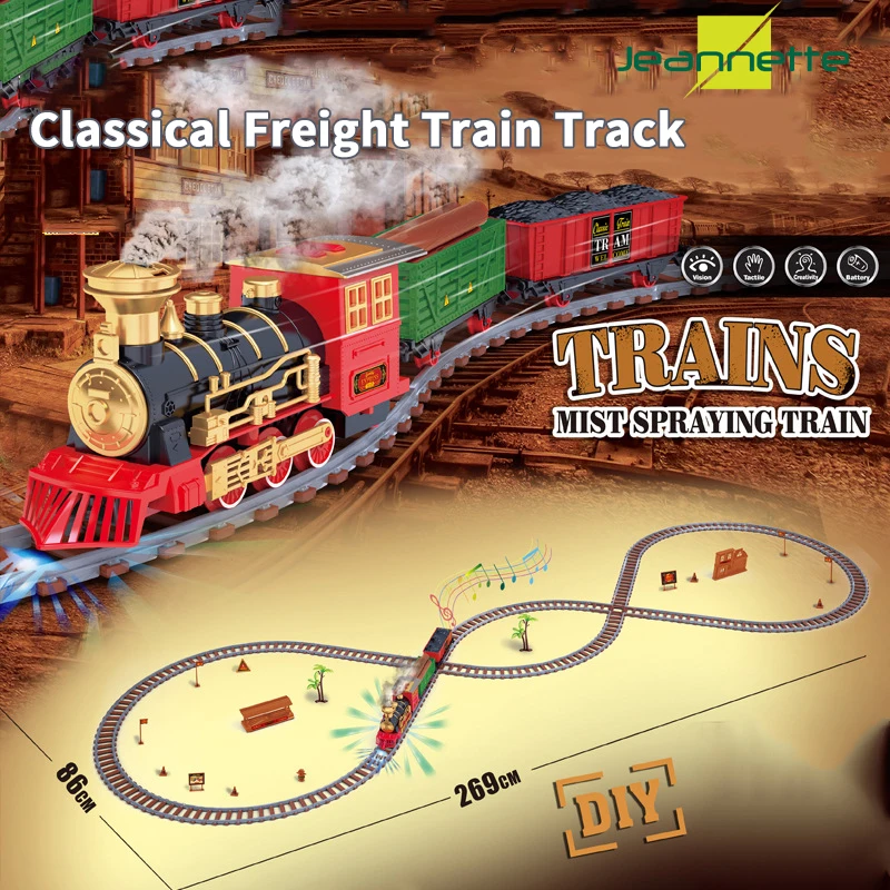 Electric Train Set For Kids