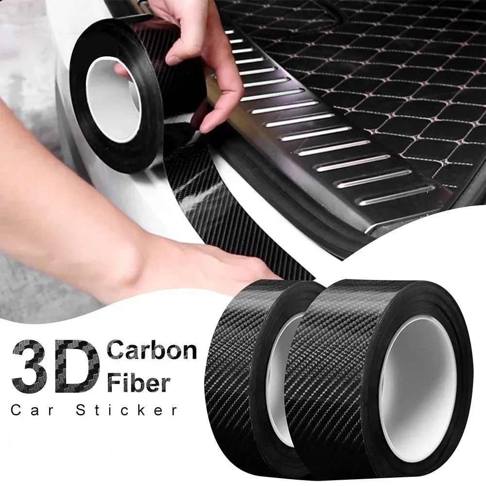 Carbon-Fiber-Tape-Stickers-on-Car-Automotive-Cloth-Tape-Waterproof ...