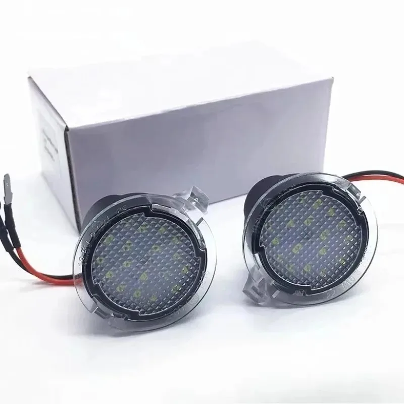 2pcs Side Mirror Puddle Light LED Lamp for Ford F150 Explorer Edge ...