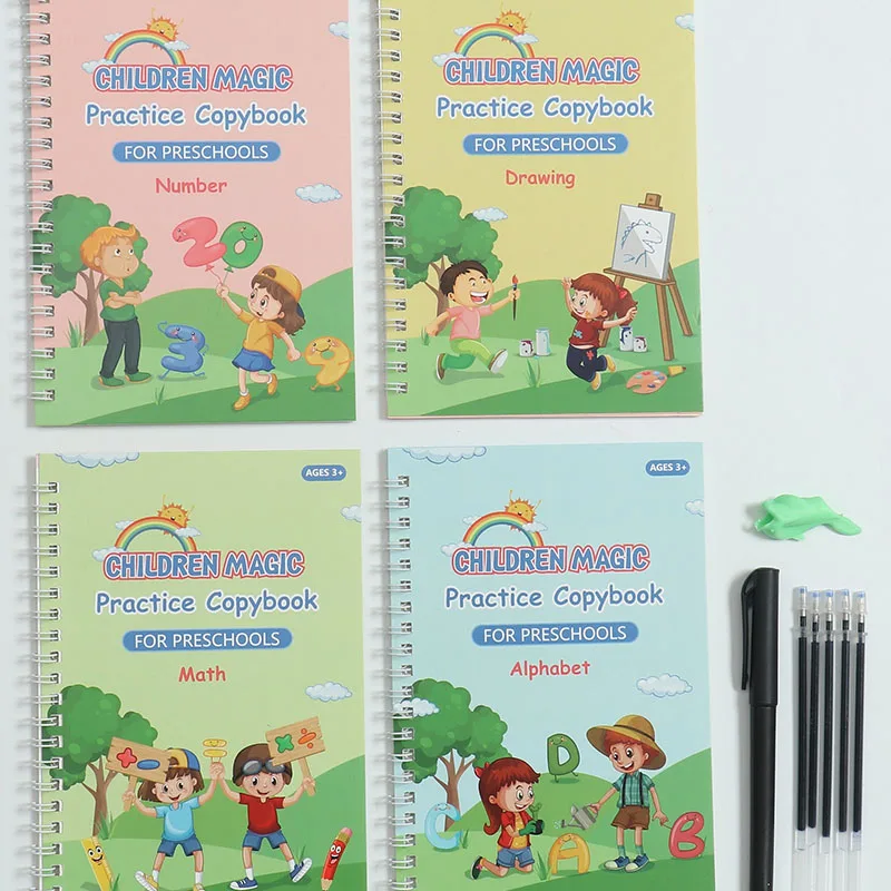 New Xvideos Livre Children s Groove Practice Copybook Reusable new-xvideos-livre-children-s-groove-practice-copybook-reusable