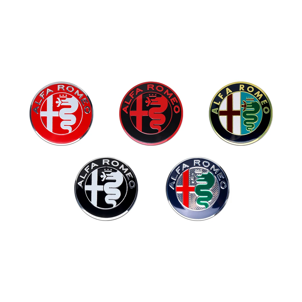 Car-Interior-sticker-front-label-decorate-Emblem-Decal-For-Alfa-Romeo ...