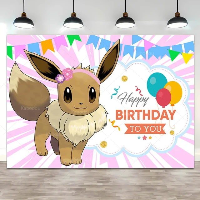 Pokemon Happy Birthday Eevee