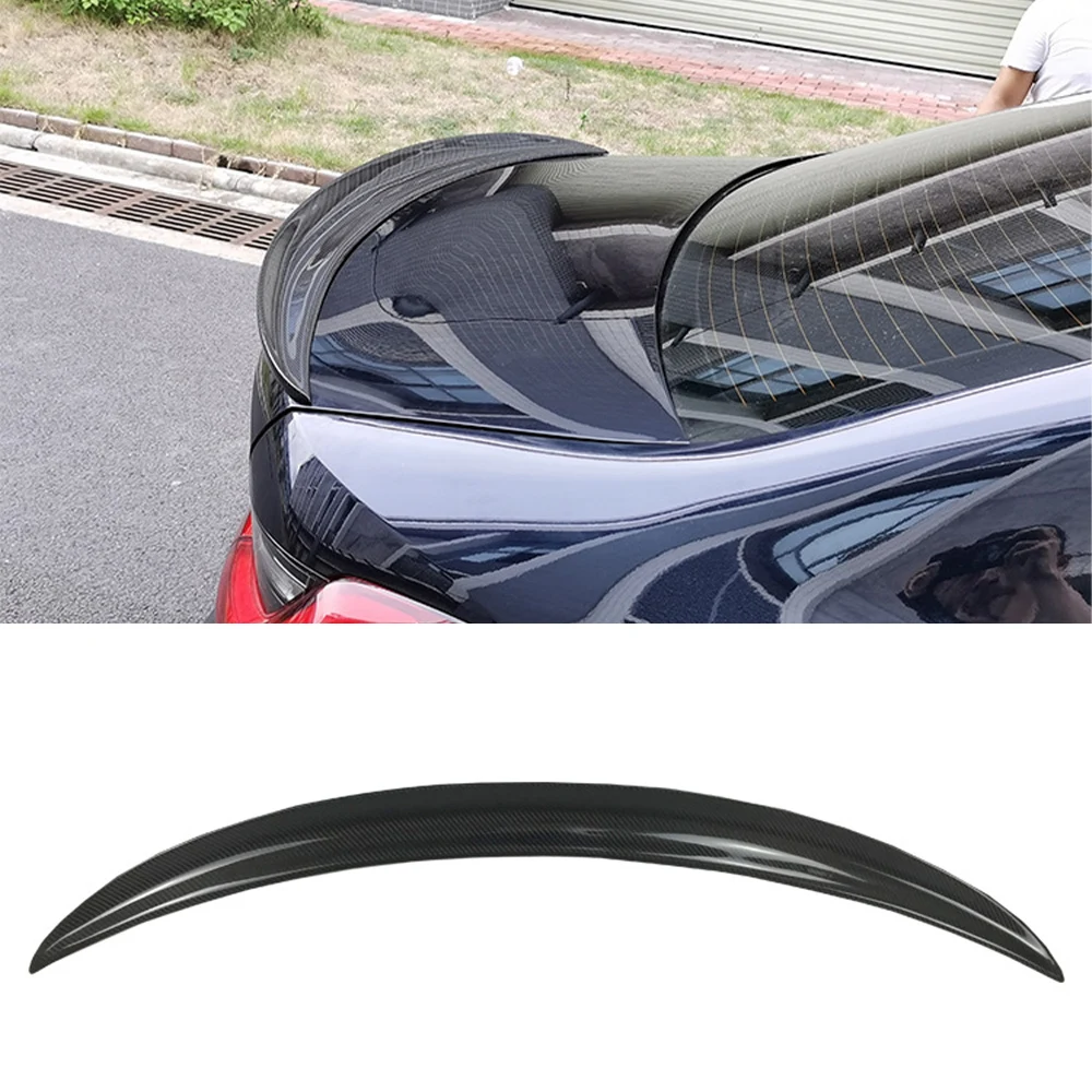 Mp Style Carbon Fiber Rear Trunk Lid Boot Spoiler Wings For Bmw 3 ...