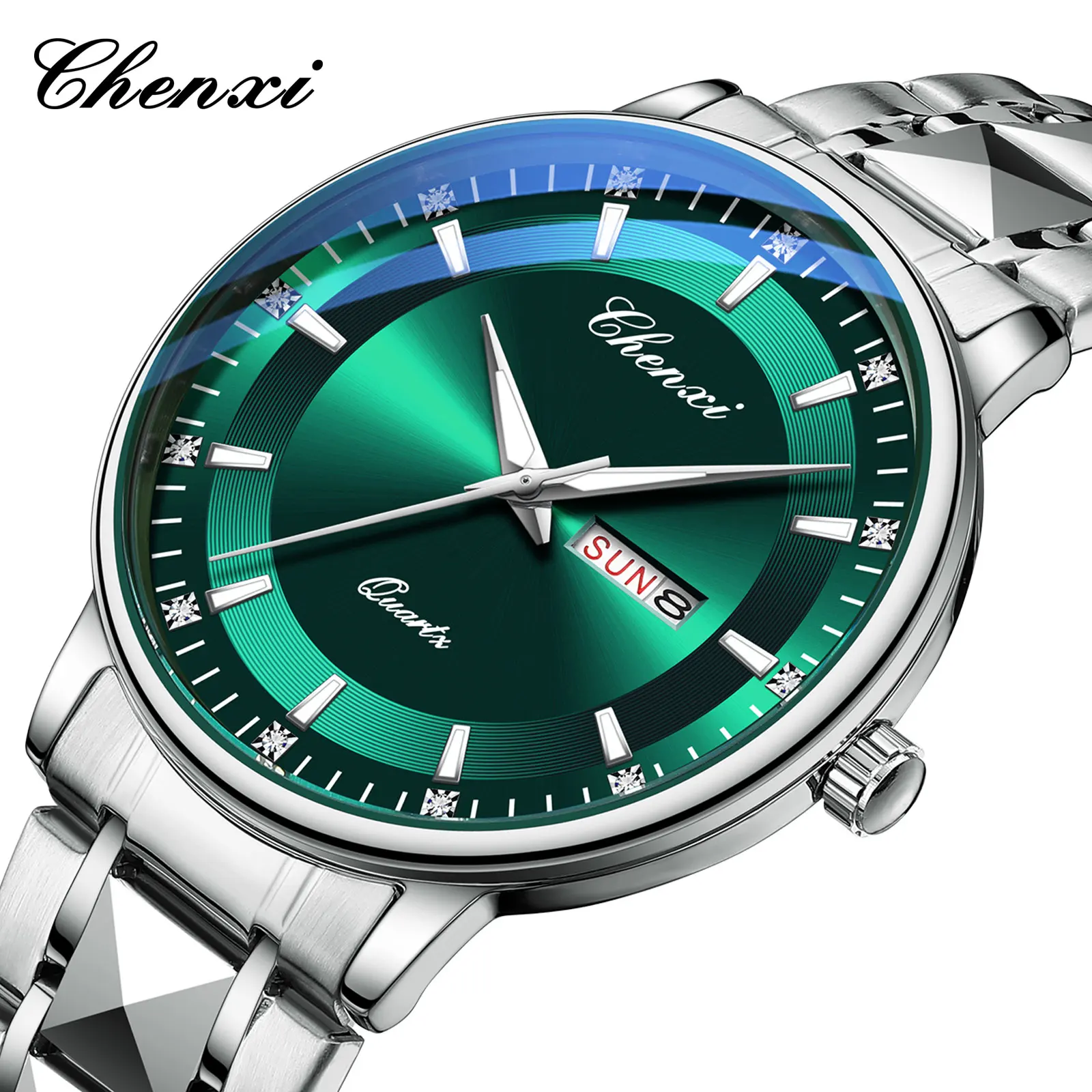 2025 New Men's Watch Fashion Business Calendar Week Original Quartz ...