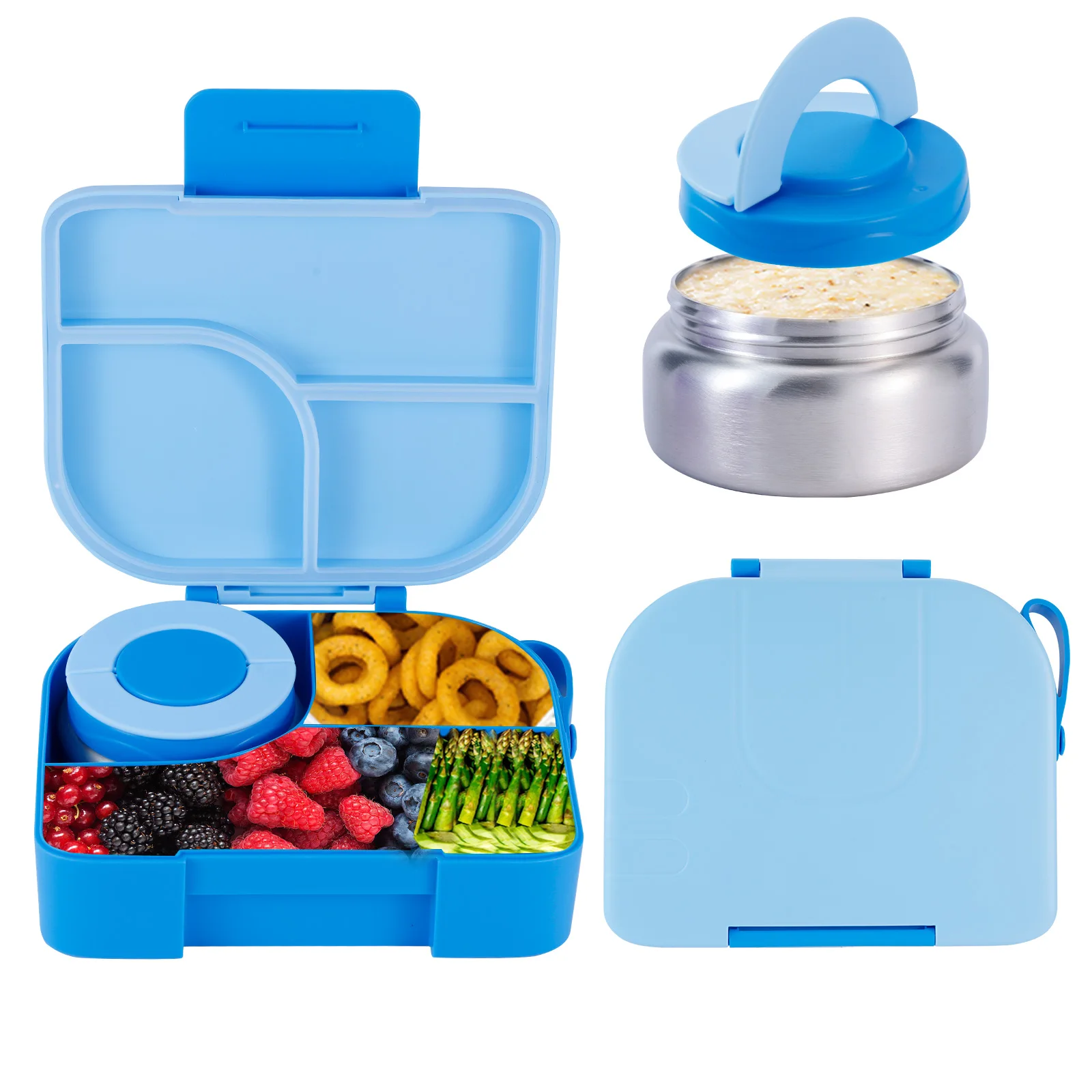 Bento-Lunch-Box-with-8oz-Soup-Thermo-Leakproof-Lunch-Food-Containers ...