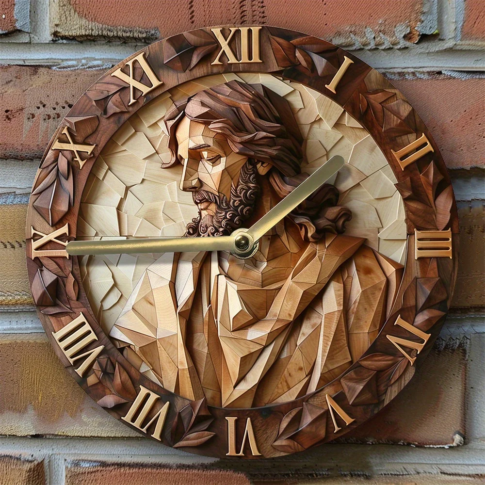 Antique Wall Clocks From The 1800s - Jesus Wall Clock