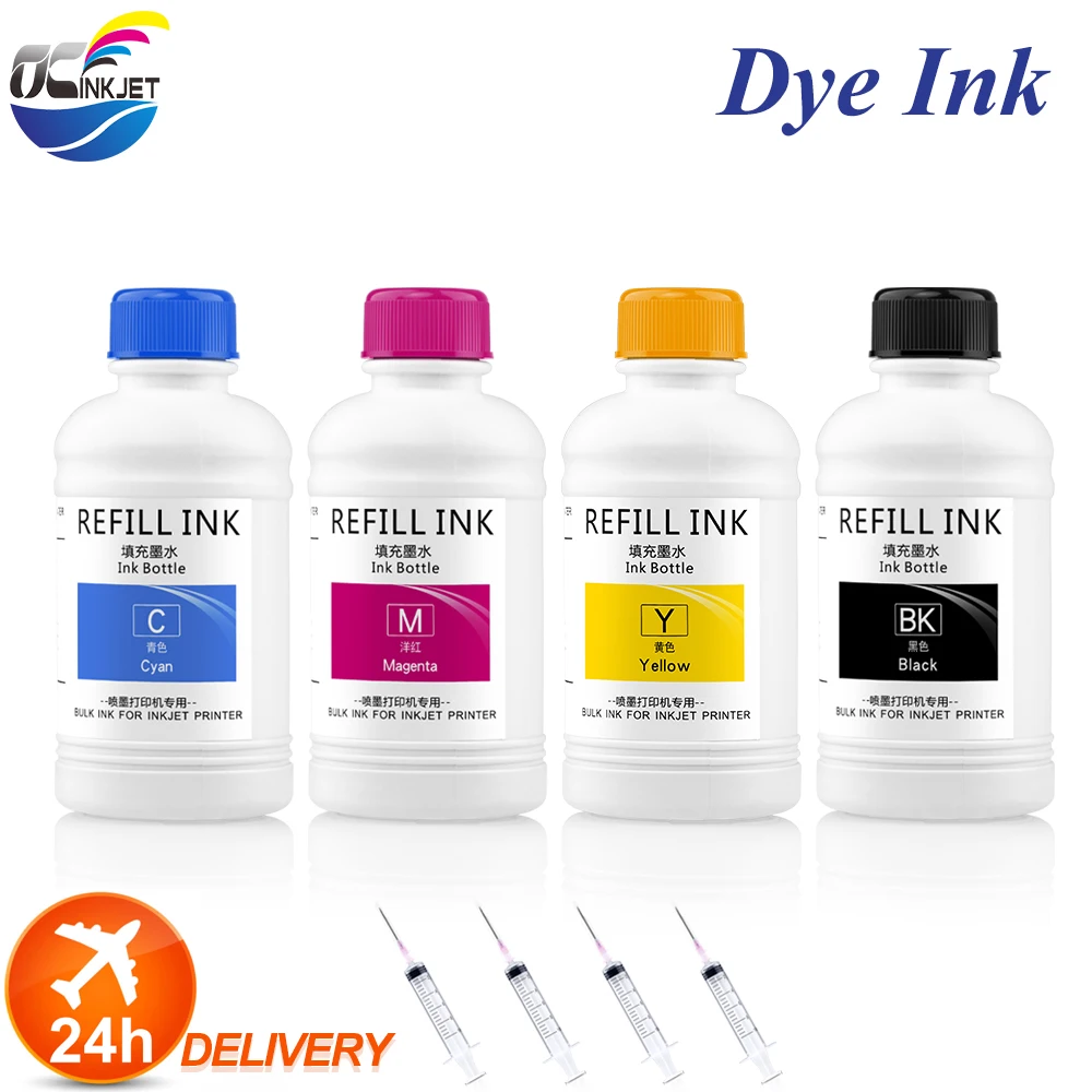250ml-Black-Refilled-Dye-Ink-Photo-Universal-Ink-Compatible-for-HP ...