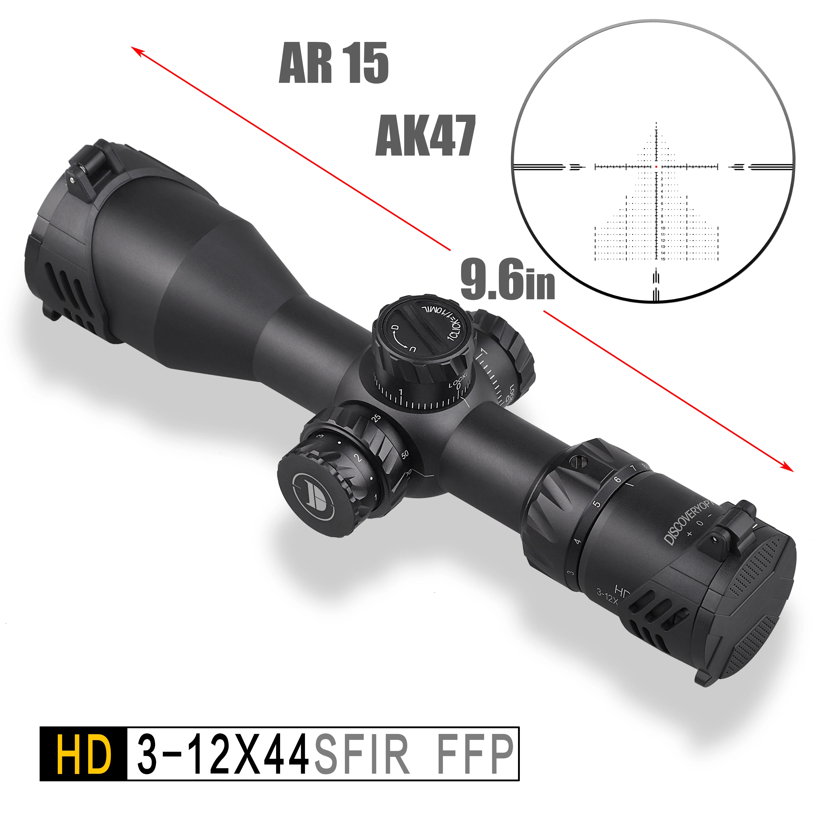 Discovery-Compact-FFP-Riflescope-Primeiro-Plano-Focal-HD-3-12-Iluminado ...