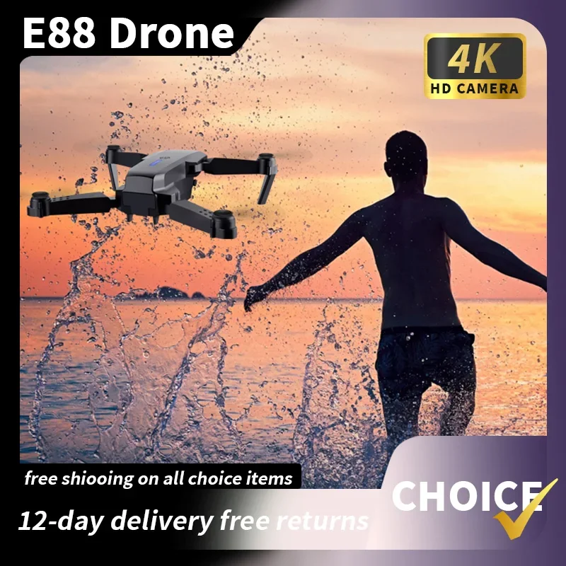OUZEY-E88-Drone-Professional-4K-HD-Dual-Cameras-LED-lighting-Aerial ...