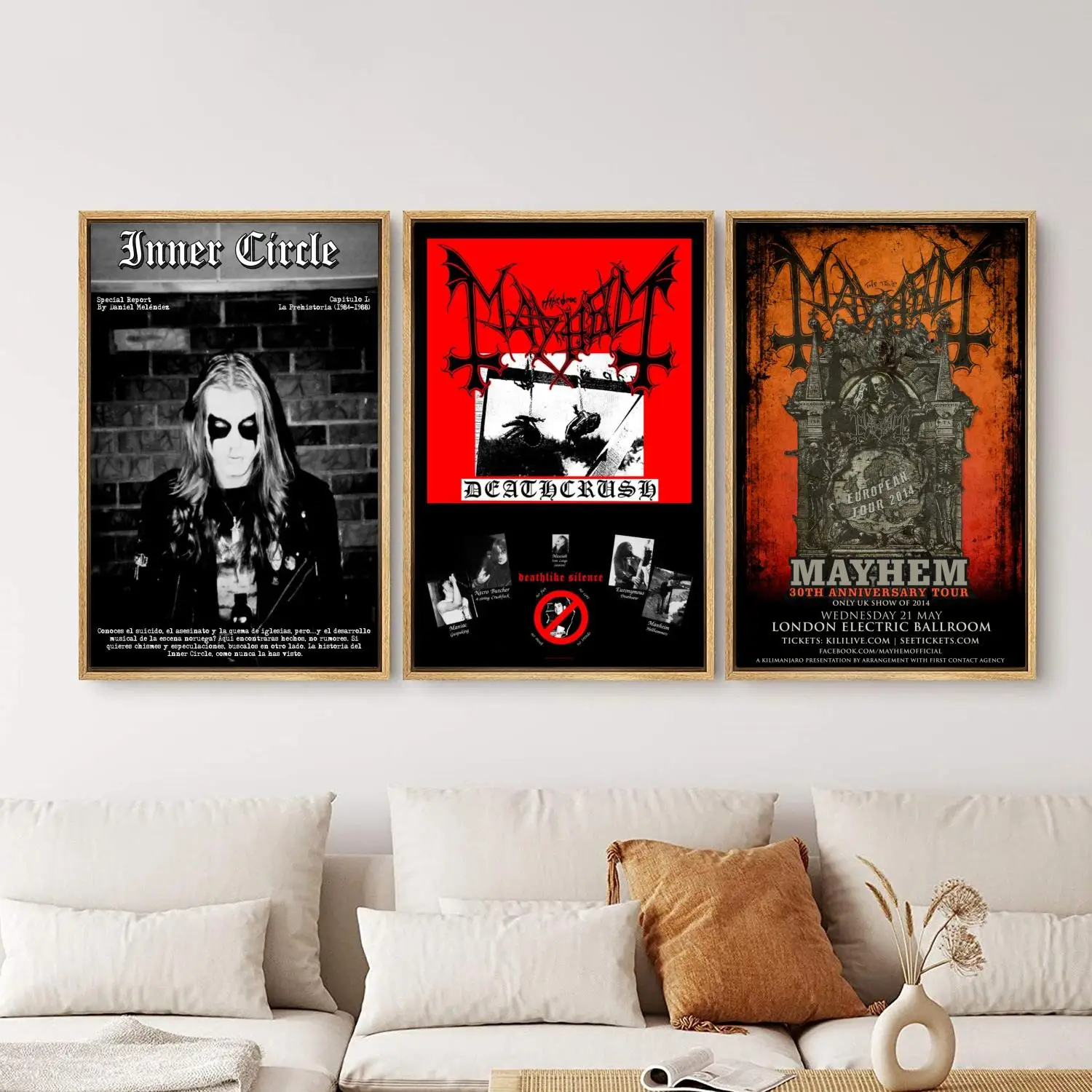 Mayhem-p-ster-de-pintura-de-24x36-arte-de-pared-carteles-de-lienzo ...