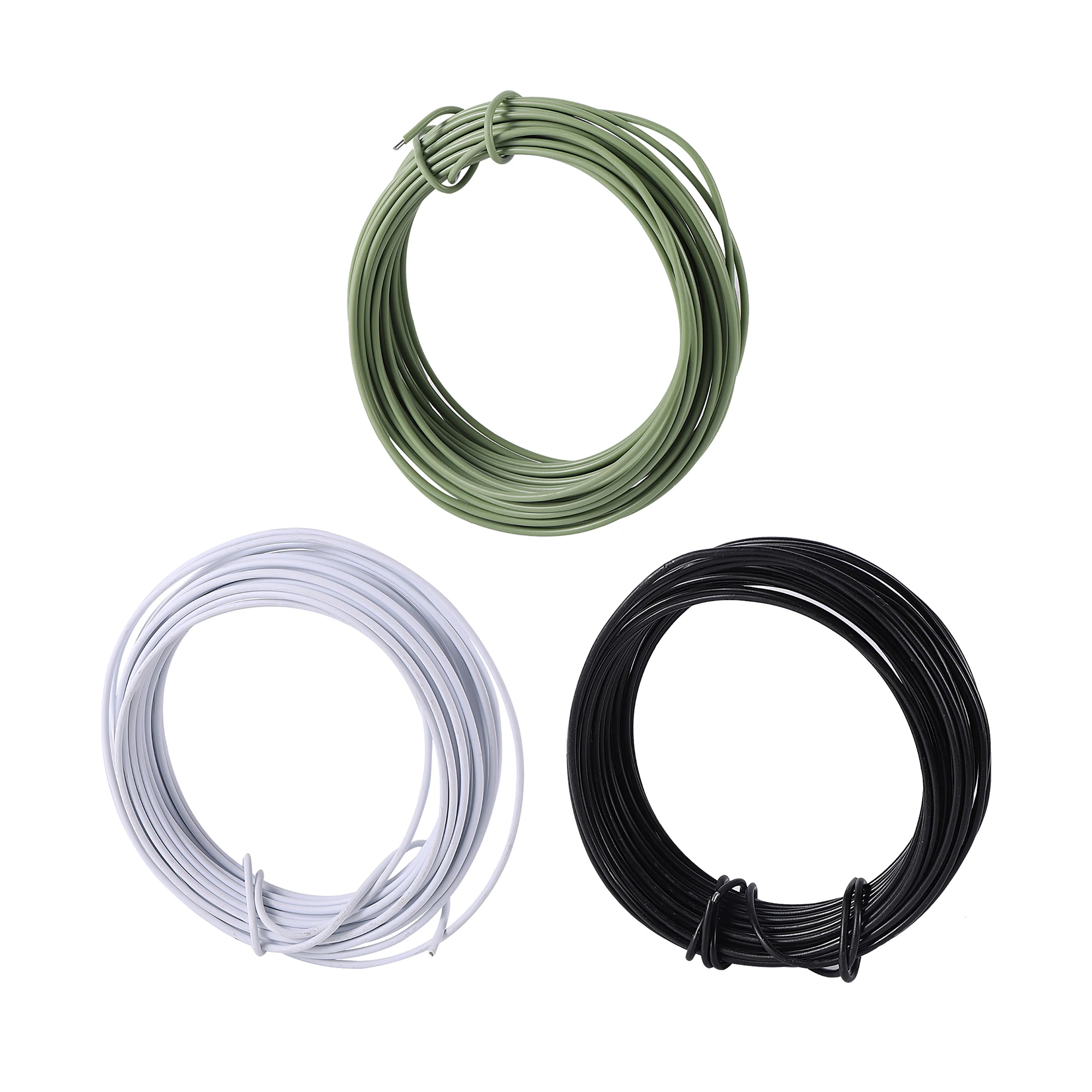 Plastic-Coated-Floral-Soft-Iron-Wire-Green-Flower-Wire-Flexible-Paddle ...