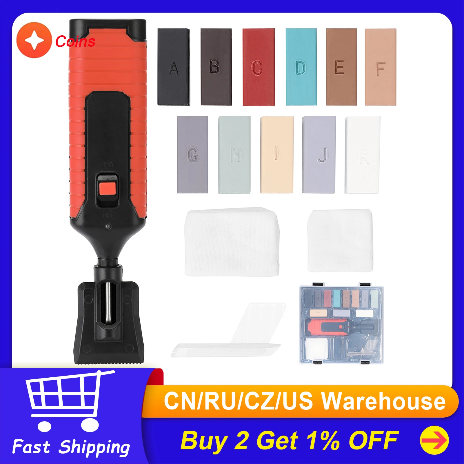 Ceramic Tile Repairing Tool Set DIY Repairing Tool Set Saving Scratch ...