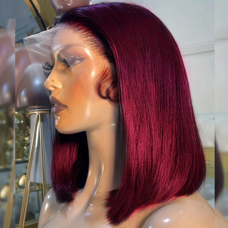 Bob-straight-human-hair-wigs-for-women-straight-short-human-hair-wig ...