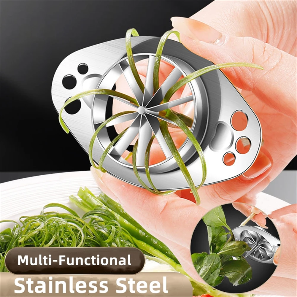 Stainless-Steel-Chopped-Green-Onion-Cutter-Vegetable-Shred-Cutter ...