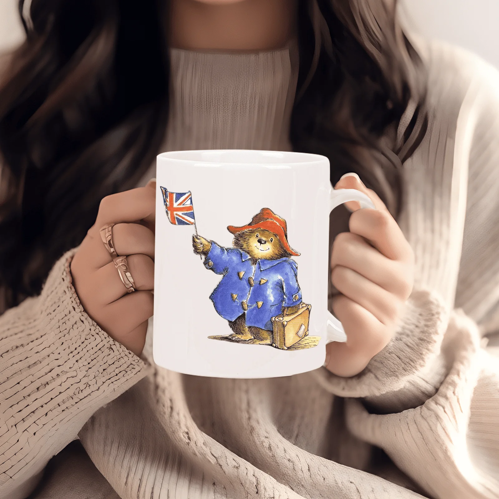 Paddington Bear Mug - Adorable Ceramic Mug with Classic British Design ...