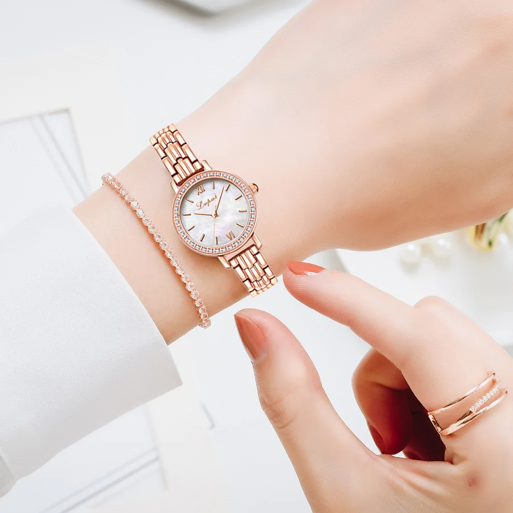 Reloj-de-pulsera-de-lujo-para-mujer-nueva-tendencia-Reloj-Simple-banda ...