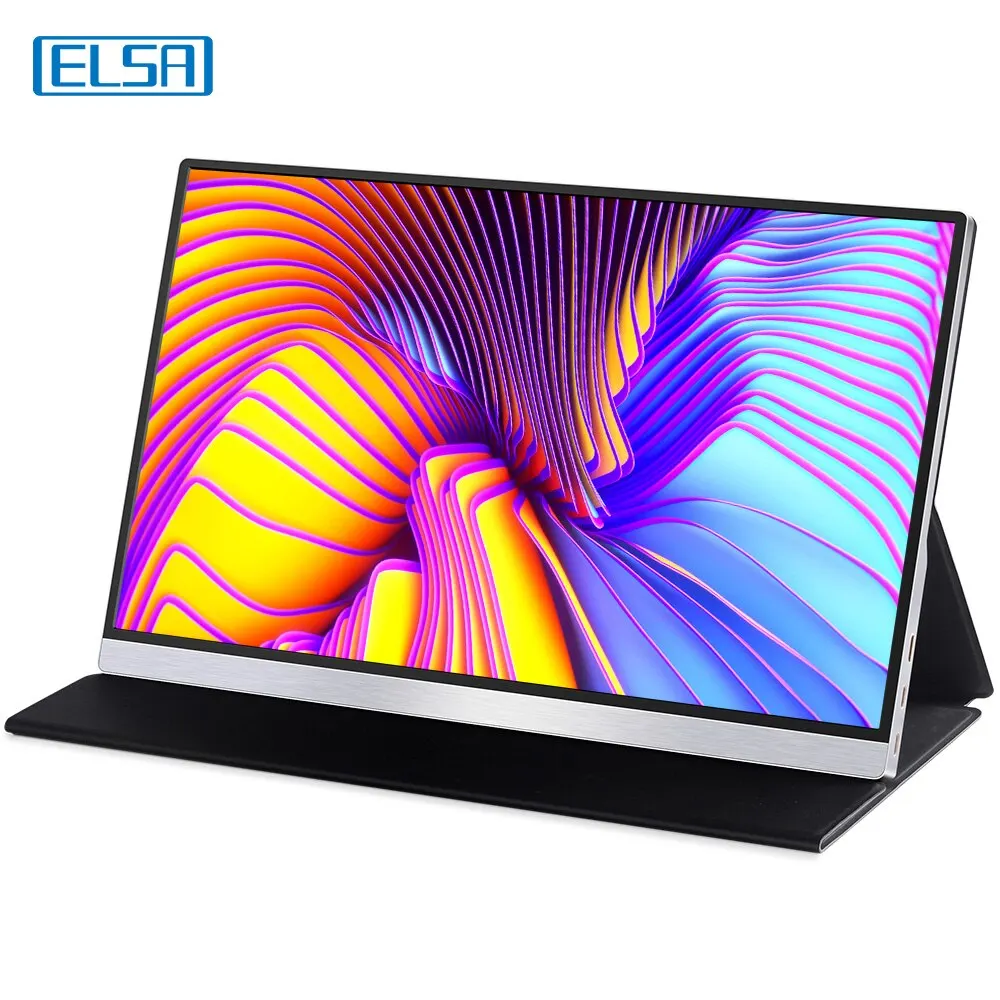 ELSA 15.6inch Portable Monitor 1080P FHD IPS USB Typec for Laptop Phone ...