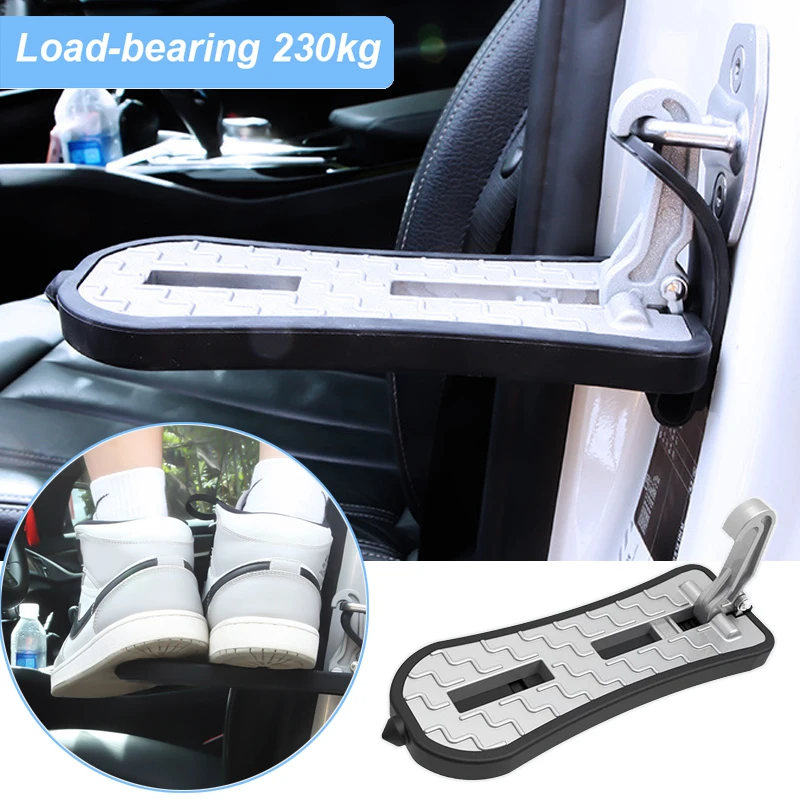 Extended-Foldable-Car-Roof-Rack-Step-Car-Door-Step-Universal-Latch-Hook ...