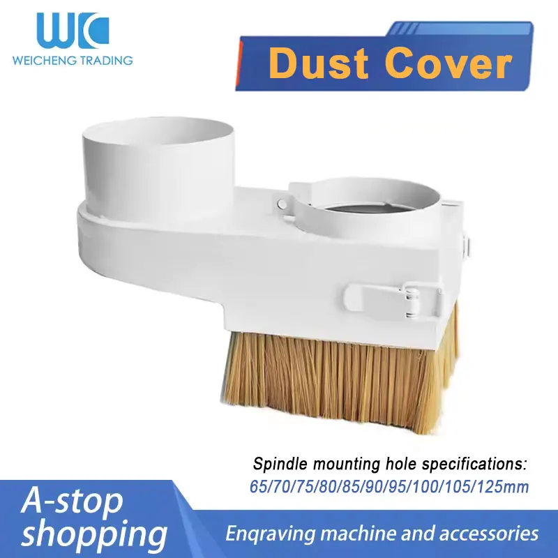 65/70/75/80/85/100/125mm Diameter Dust Collector Dust Cover Brush For ...