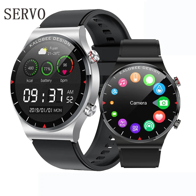 SERVO Smart Watch SK8 Pro For Men Full Circle Touch Screen Mens Smart Watches IP68 Waterproof ...