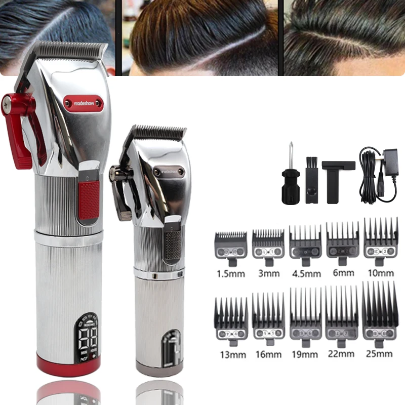 Madeshow-M5-M6-Professional-Cordless-Hair-Clipper-Men-s-Barber-Beard ...