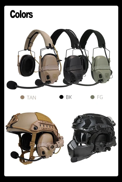 2022 Version Neues volldigitales Dual-DPS FMA AMP Tactical Headset ...